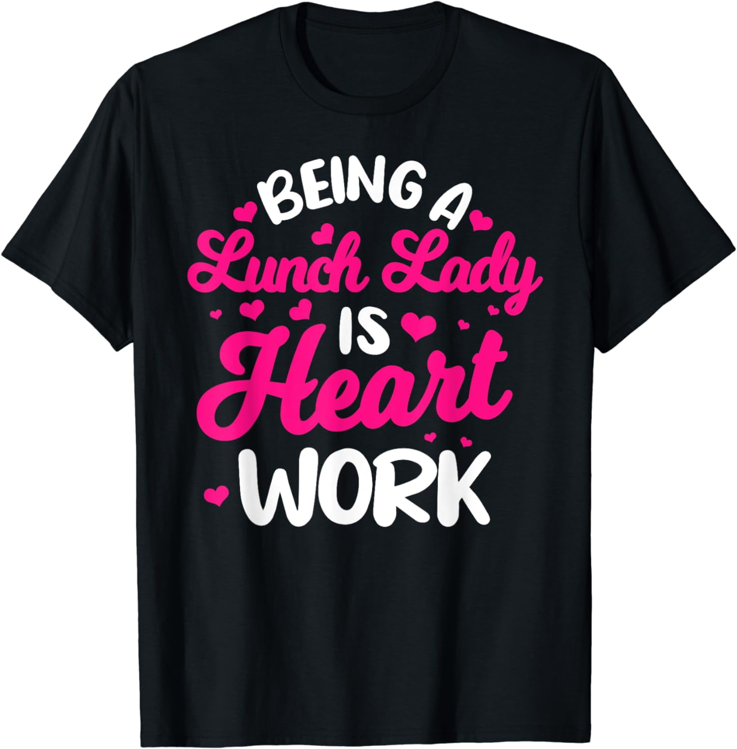 Lunch Lady Dinner Cafeteria Food Preparation Assistant T-Shirt ...