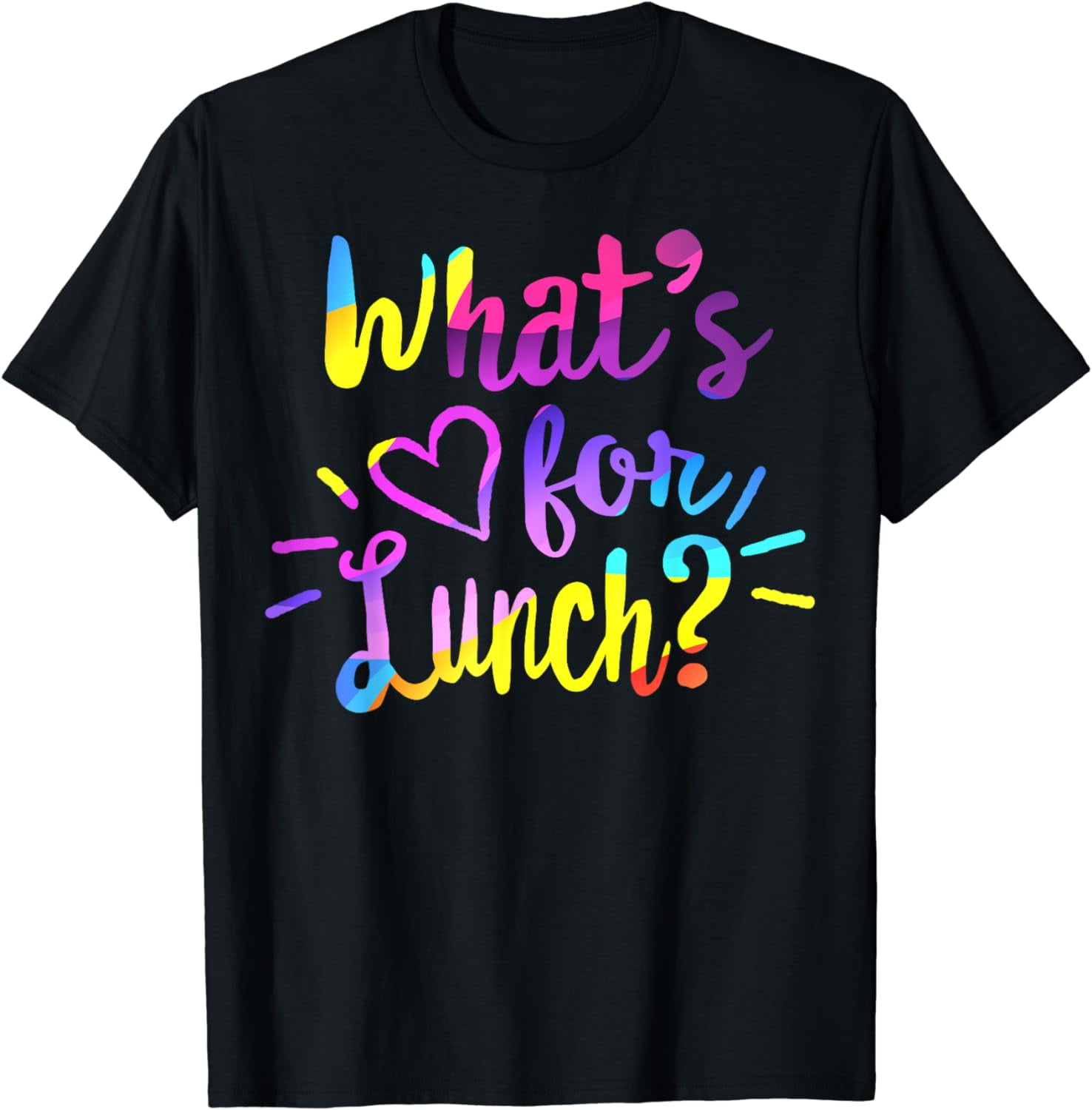 Lunch Lady Life What's For Lunch Crew Cafeteria Worker Women T-Shirt ...