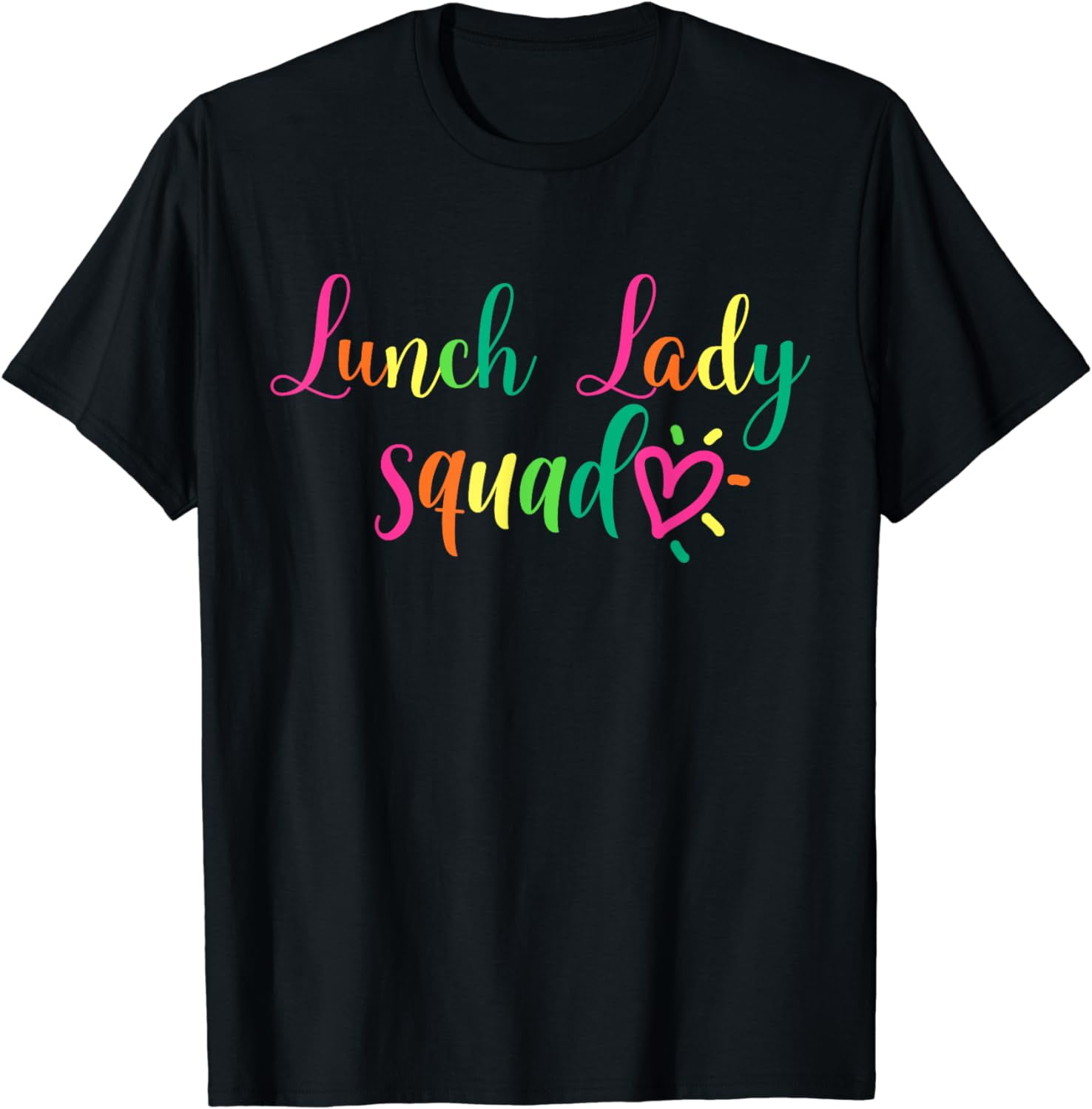 Lunch Lady Squad Cafeteria Crew Matching School Cooking Chef T-Shirt ...