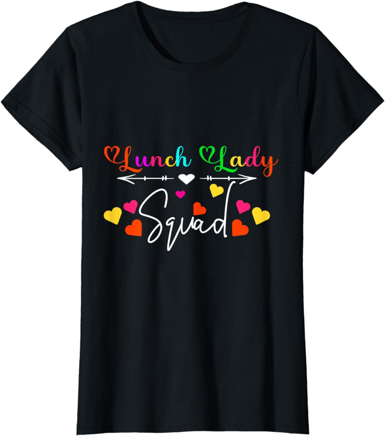 Lunch Lady Squad - School Lunch Lady Cafeteria Worker T-Shirt - Walmart.com