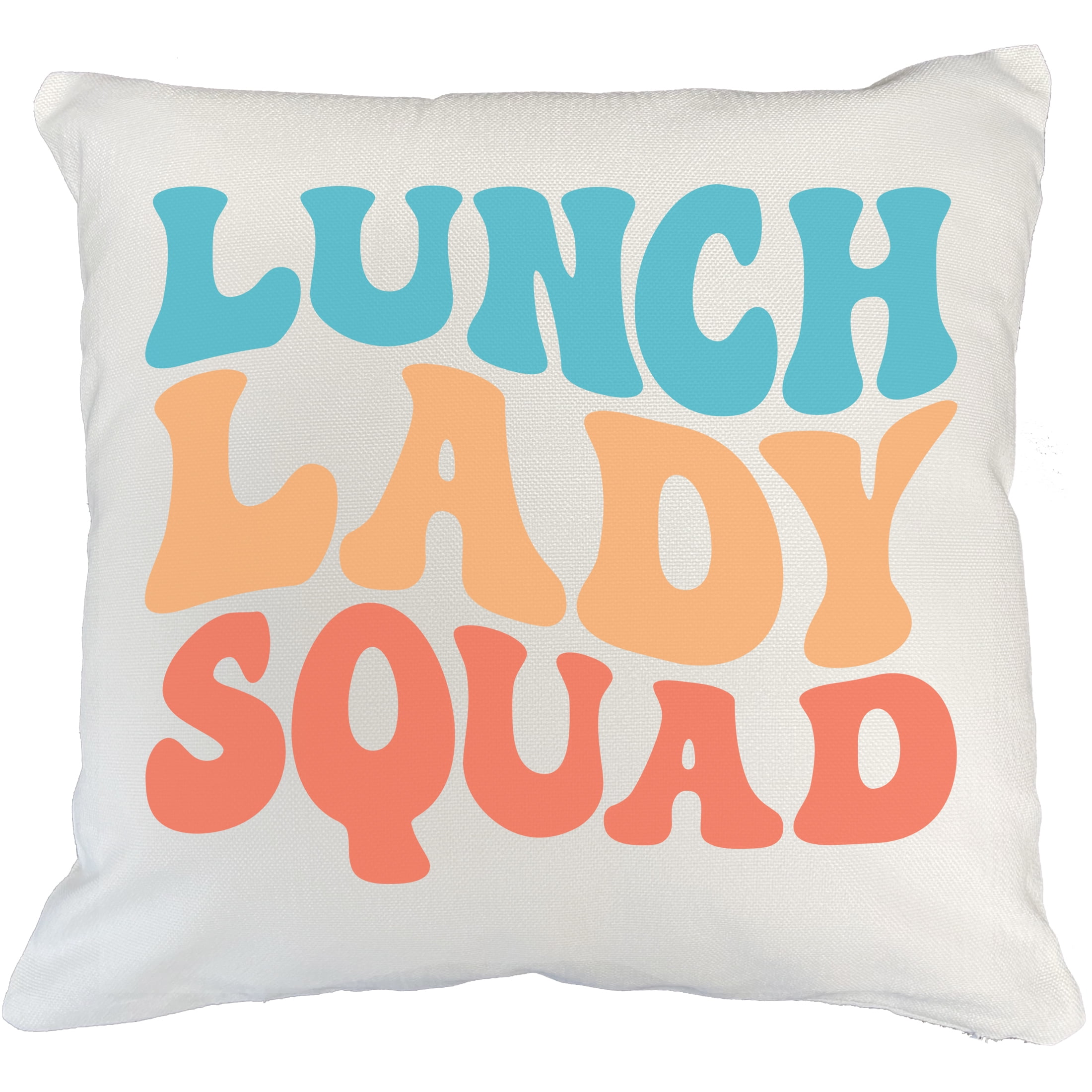 Lunch Lady Squad, School Themed, Groovy Retro Wavy Text Merch Gift ...