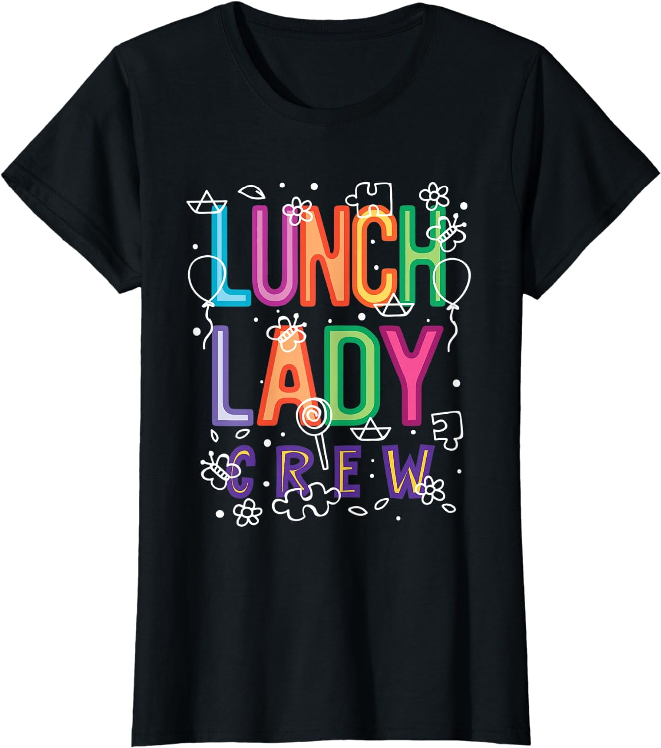 Lunch Lady T-Shirt - Walmart.com