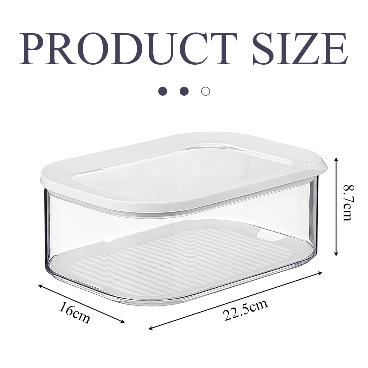 Lunch Meat Container for Refrigerator, Stackable Cold Cuts Storage ...