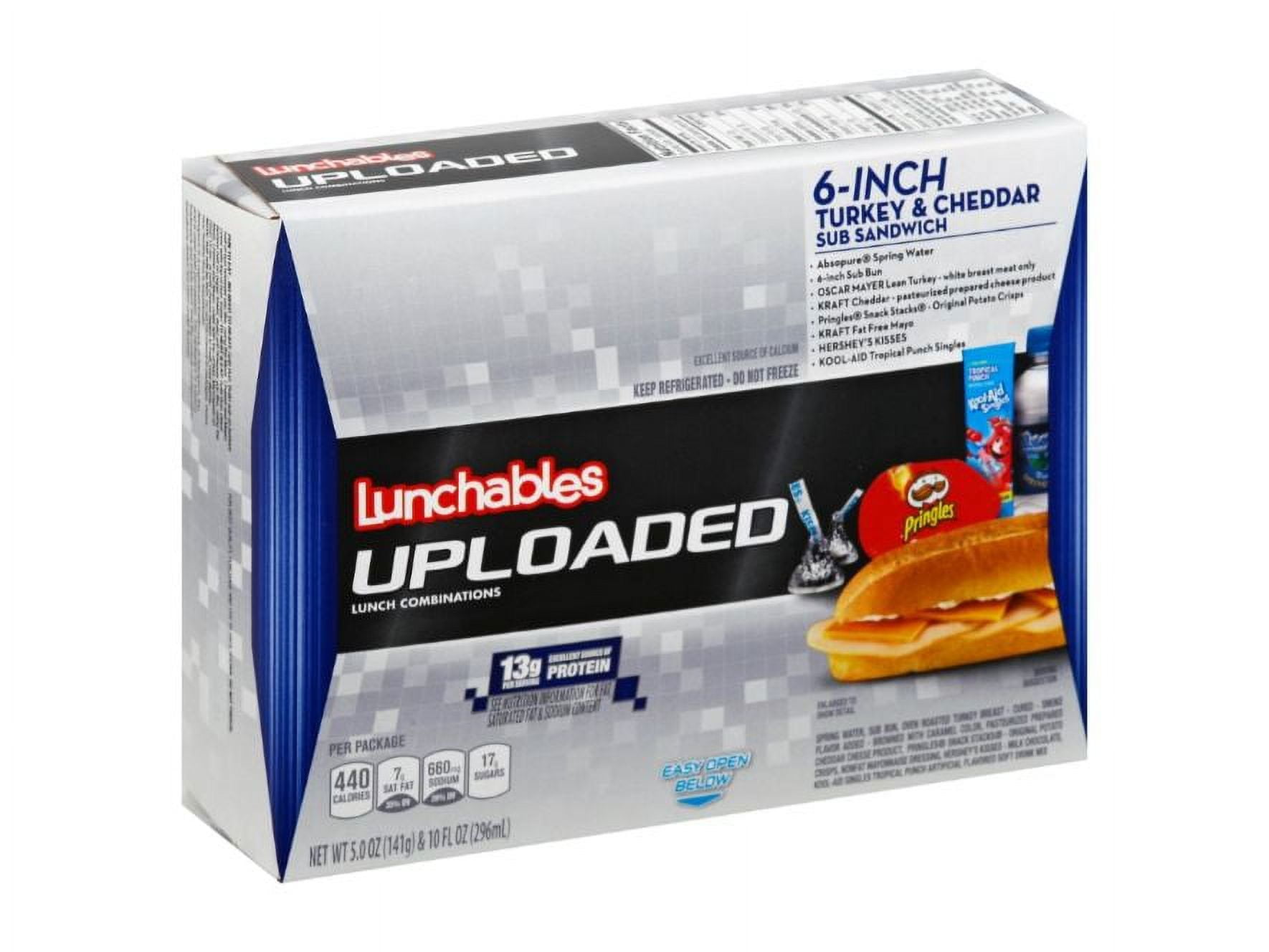 Lunchable Single Serve Turkey and Cheddar Convenience Meal 15oz (PACK ...