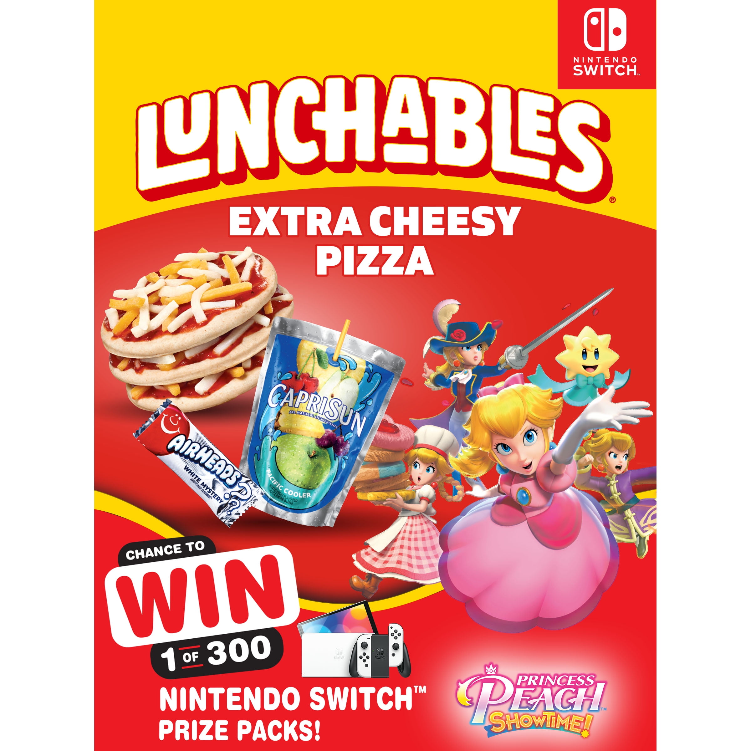Lunchables Extra Cheese Pizza Kids Lunch Meal Kit, 10.6 oz Box ...