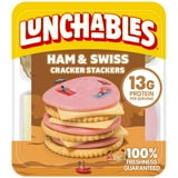 Oscar Mayer Lunchables Ham and Swiss Cheese Meat Snack, Cracker ...