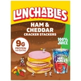 Walmart Lunchables Ham and Cheddar Cracker Stackers with Capri Sun ...