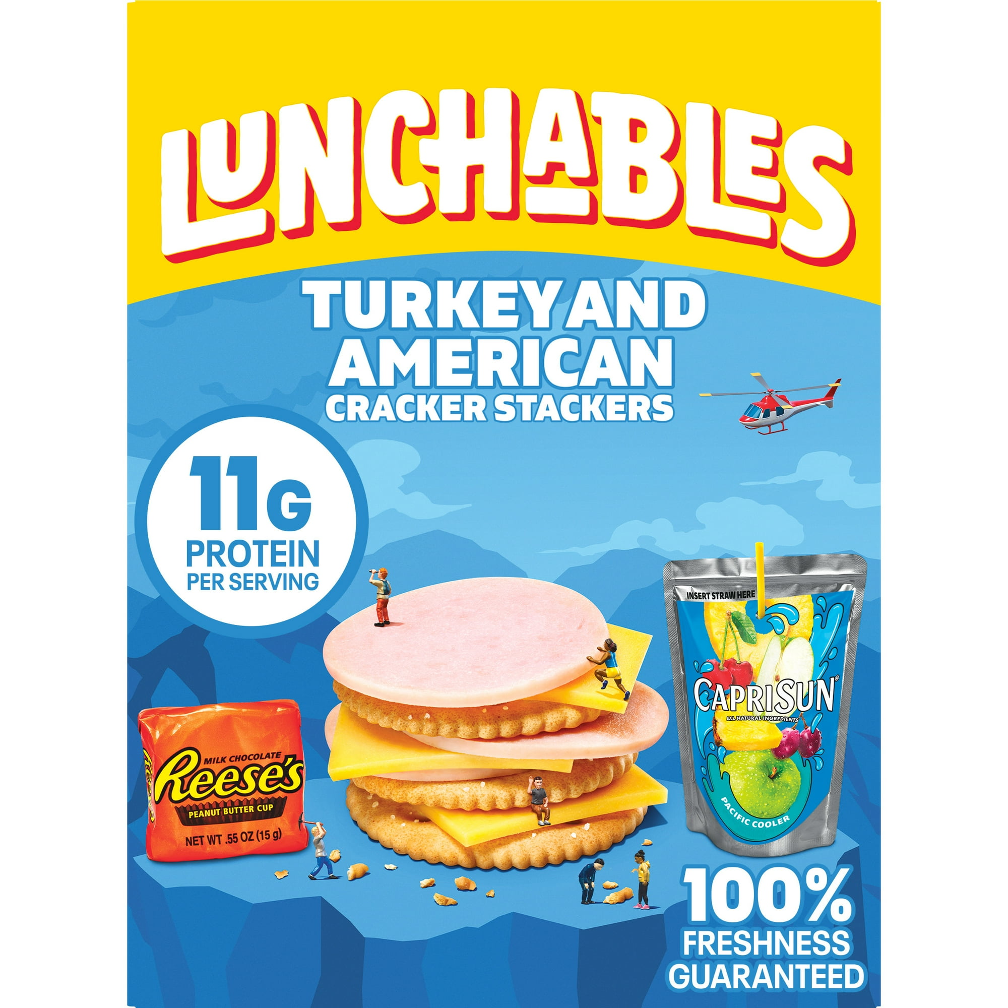 Lunchables All Star Burgers