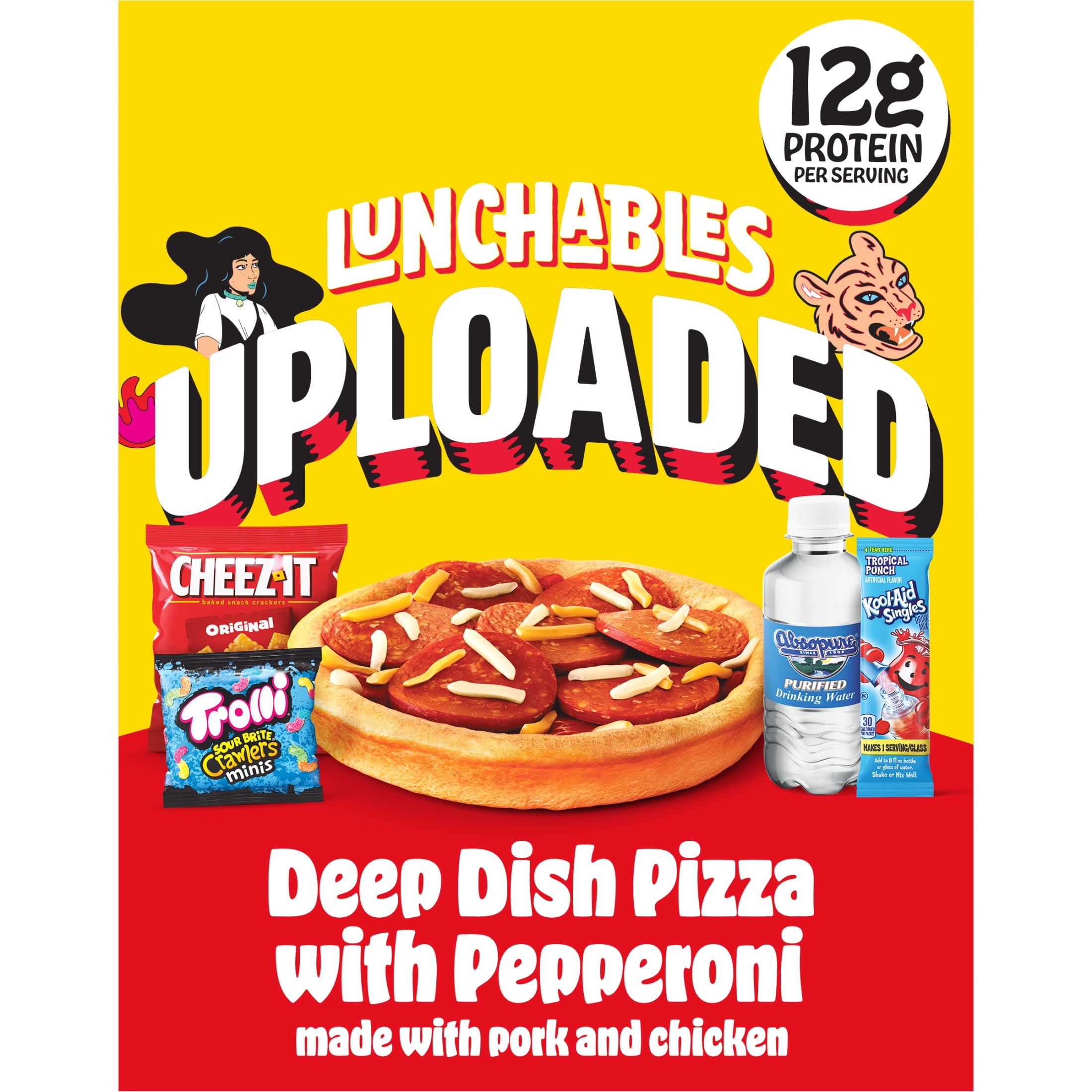 Lunchables Deep Dish Pizza Meal Kit - Pepperoni, Australia | Ubuy