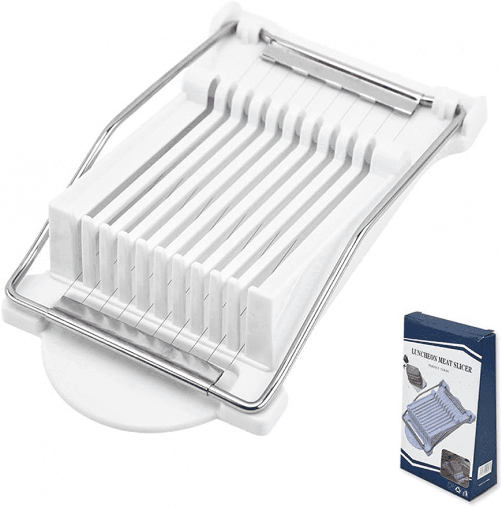 Luncheon Meat Slicer Stainless Steel Multipurpose Cutter Ham Boiled Egg ...