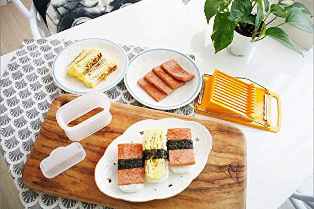 Luncheon Meat Slicer and Hawaiian Musubi Maker Set | Easy to Clean and ...