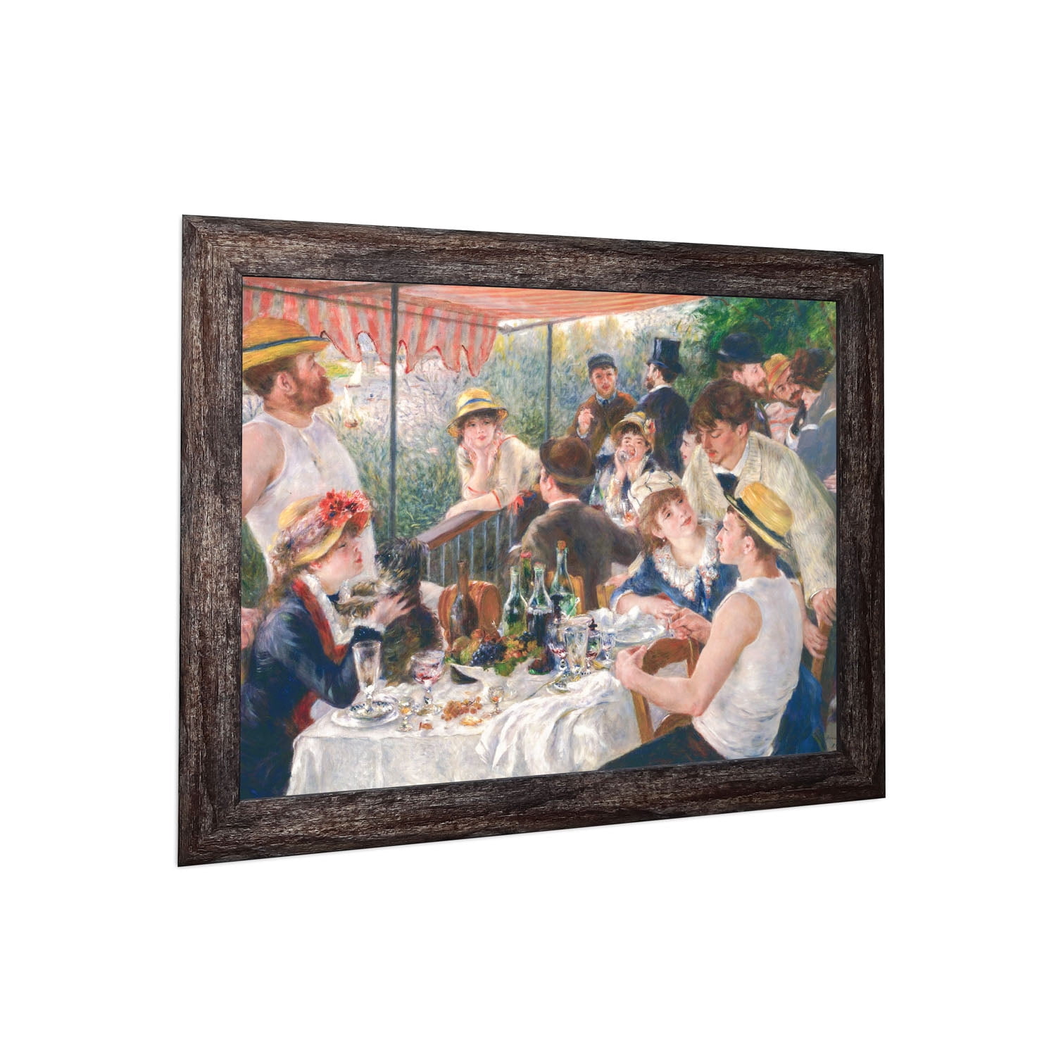 Luncheon of the Boating Party by Pierre Auguste Renoir Framed Print ...