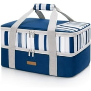 OMH Organize My Home Double Decker Insulated Casserole Dish Carrier ...