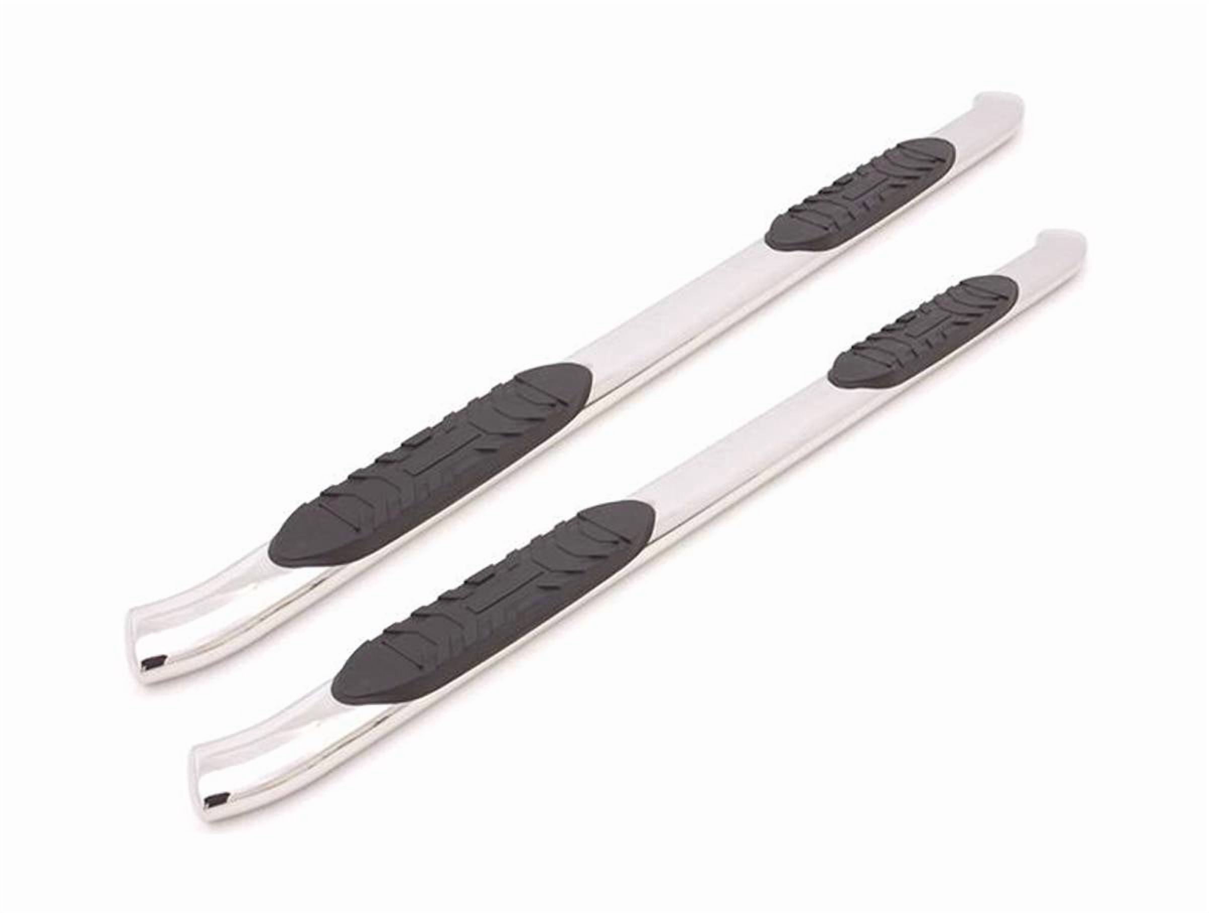 Lund 23784295 5 Inch Oval Curved Nerf Bar Fits 05-19 Tacoma Fits select ...