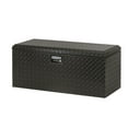 Lund 32-Inch Challenger ATV Rear Mounted Heavy Duty Aluminum Toolbox ...