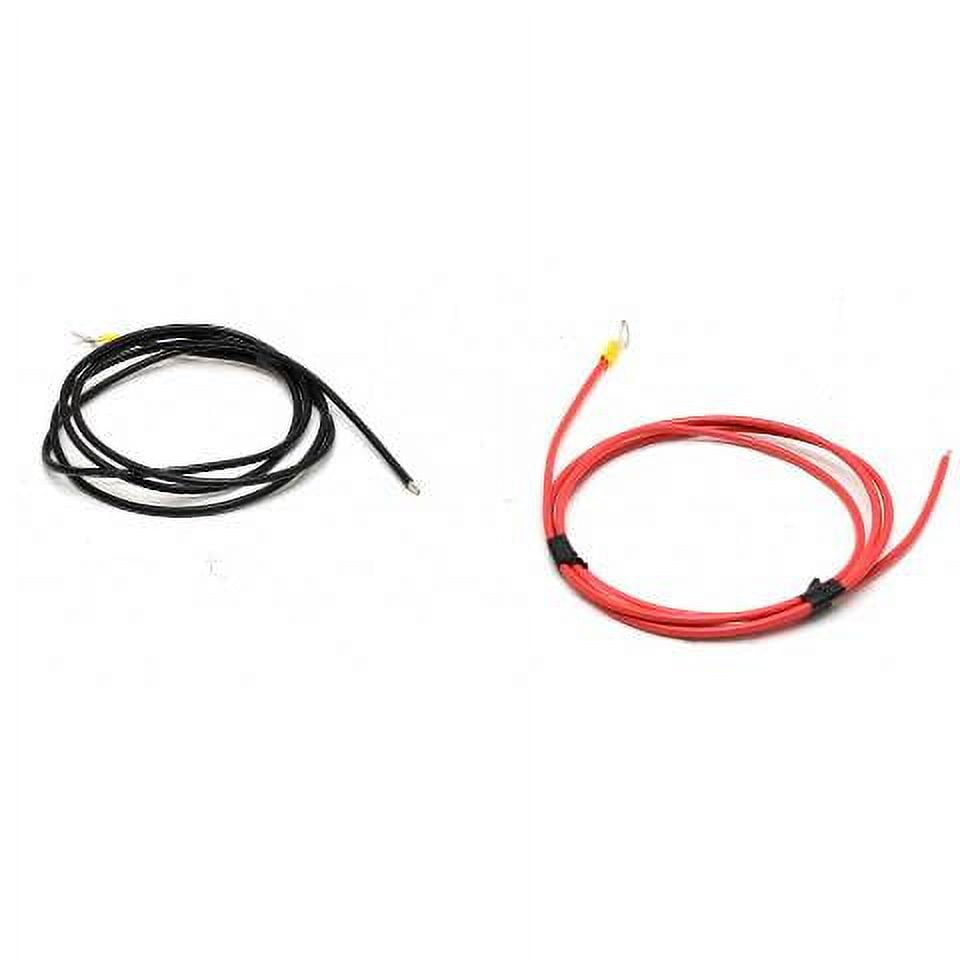Lund Boat Battery Cables 2338907 | 10 AWG 6 FT Red Black (Set of 2 ...