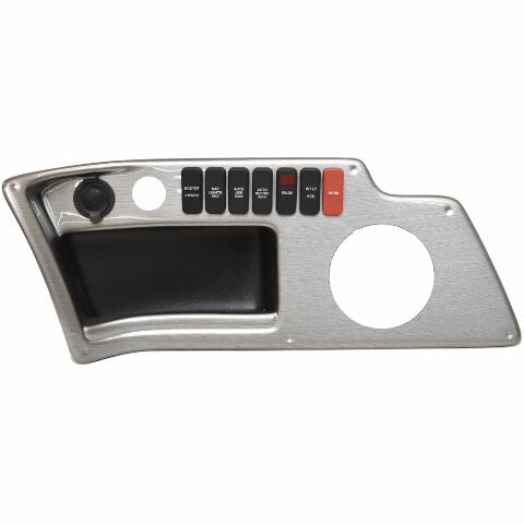 Lund Boat Dash Switch Panel 2286707 | w/ Cubby Silver - Walmart.com