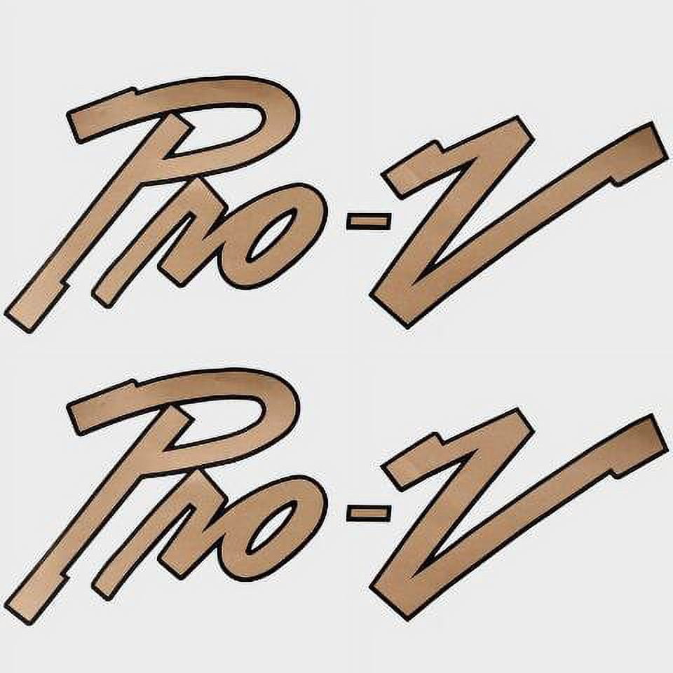 Lund Boat Decal Stickers | Pro-V (Pair) - Walmart.com