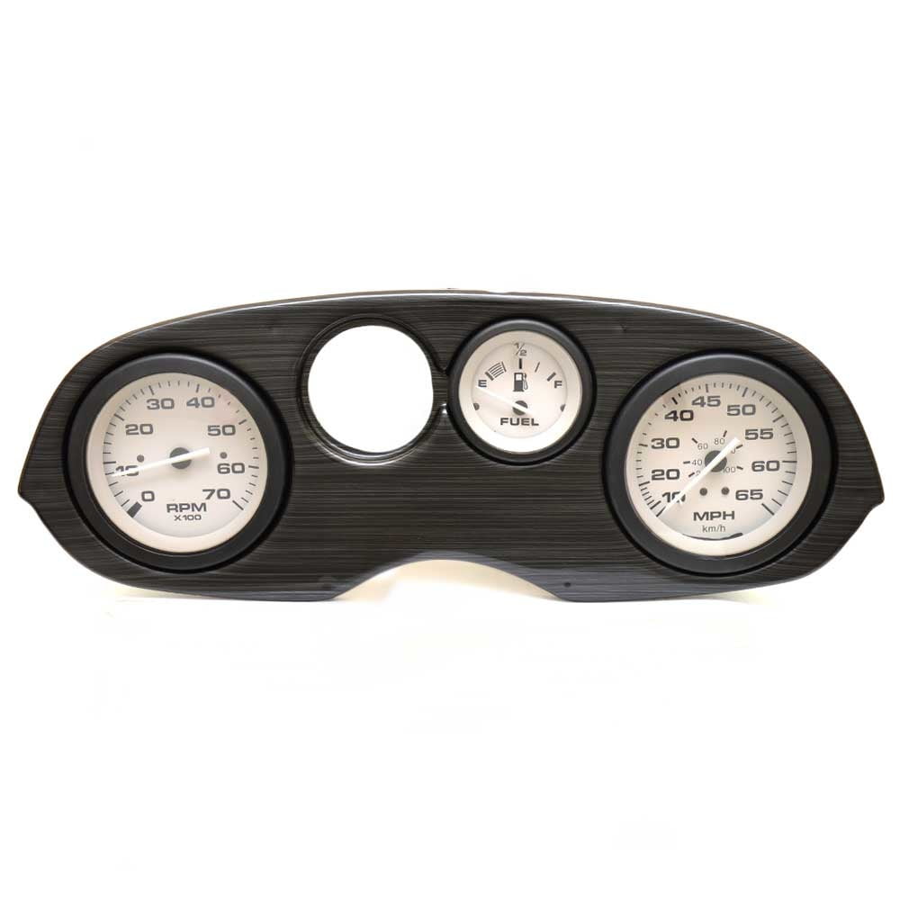 Lund Boat Gauge Panel 2244180 | 14 7/8 x 5 1/2 Inch Faux Woodgrain ...