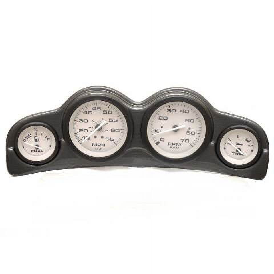 Lund Boat Gauge Panel 2246066 | Honda 14 1/8 x 5 Inch Brushed Gray ...