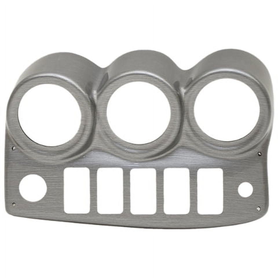 Lund Boat Gauge Switch Instrument Panel 2006146 | Blank Brushed Pewter ...