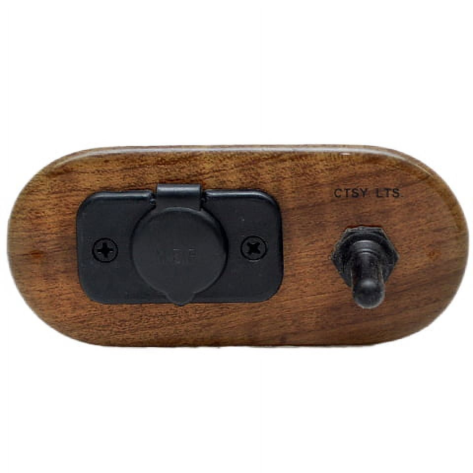 Lund Boat Light Switch Panel | With Power Outlet - Walmart.com
