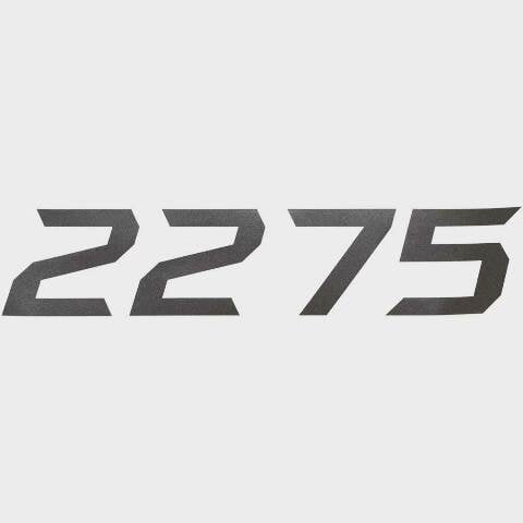 Lund Boat Model Decal Sticker 2339236 | 2275 Metallic Graphite ...