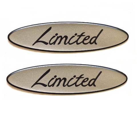Lund Boat Raised Emblem Decals | Stickers Limited Silver (Pair ...