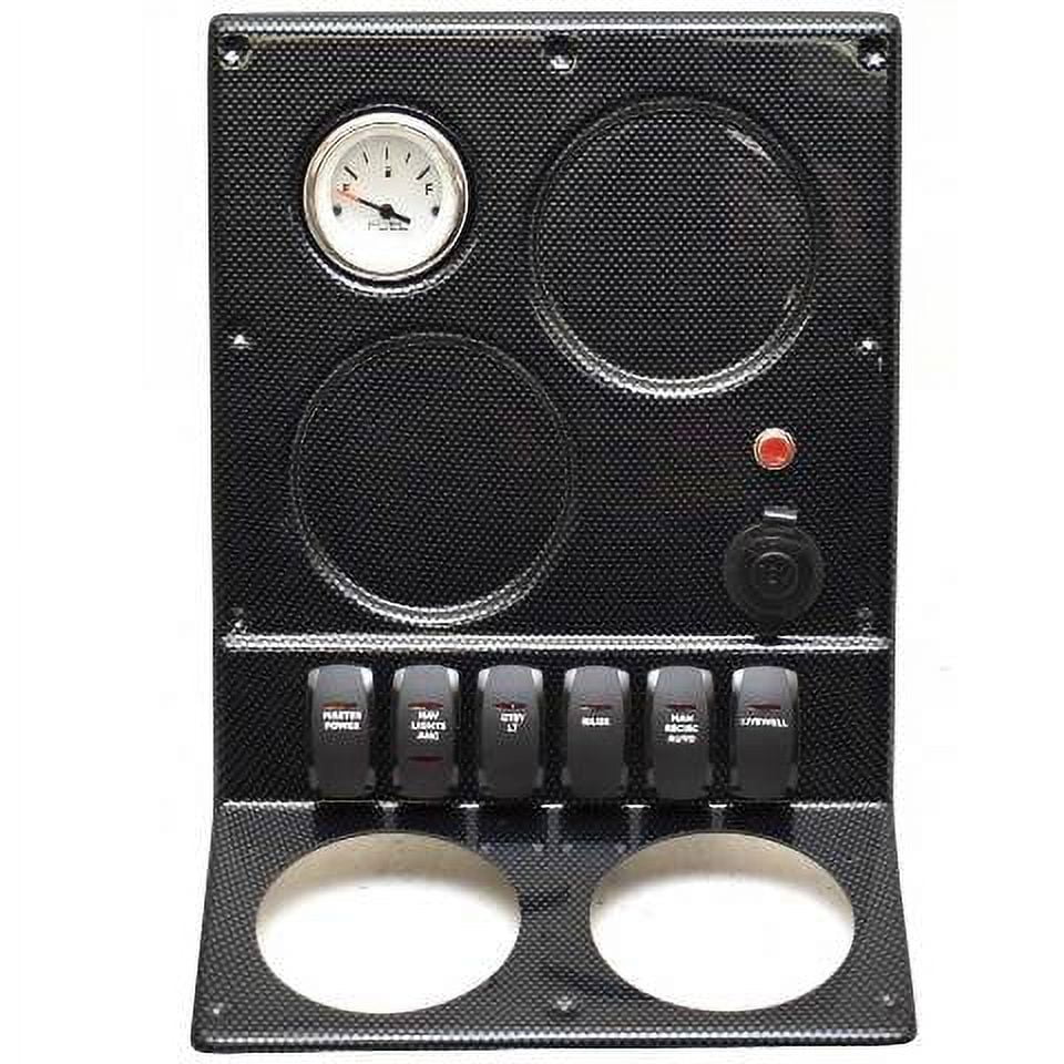 Lund Boat Rocker Switch Panel 2244167 | W Fuel Gauge 9 7/8 x 10 3/4 ...