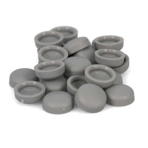Lund Boats Marine Plastic Snap Caps 1990578, Gray, 5/8 x 1/4 Inch, Set ...