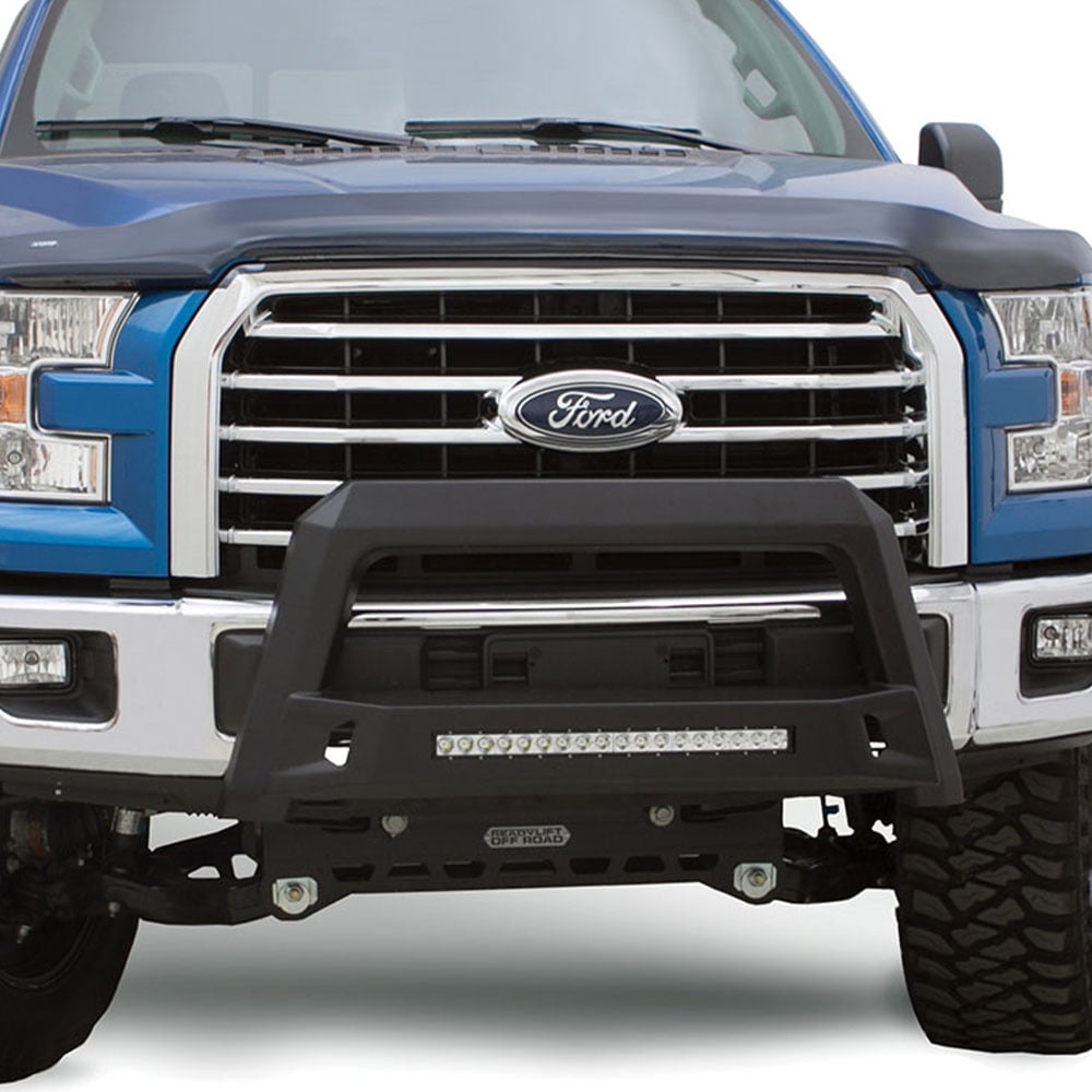 Auto Ventshade Lund Revolution Bull Bar, Matte Black Steel, LED Light ...