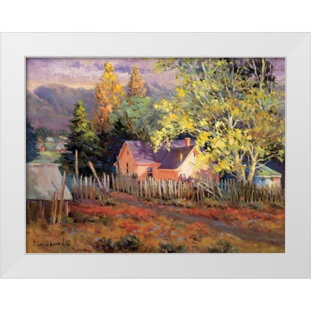 Lund, Nancy 14x12 White Modern Wood Framed Museum Art Print Titled ...