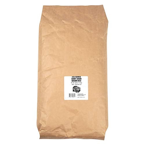 Lundberg Family Farms Brown Short Grain Rice - Single Bulk Item - 25LB ...