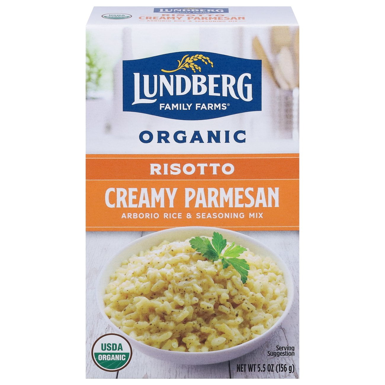 Lundberg Family Farms Creamy Parmesan Risotto, 5.5 oz (Package May Vary ...