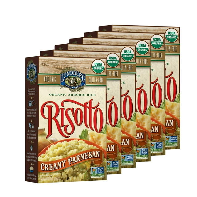 Lundberg Family Farms - Organic Arborio Rice Risotto, Creamy Parmesan ...