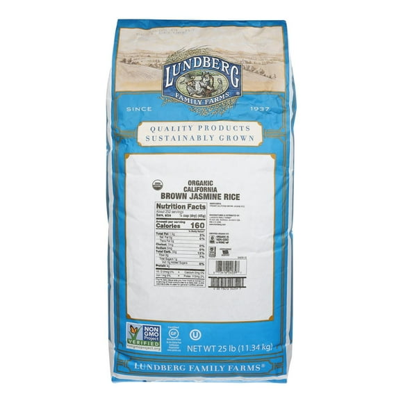Jasmine Rice 25 Lb Bag