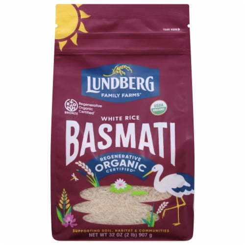 Lundberg Family Farms Organic California White Basmati Rice - 32 oz ...