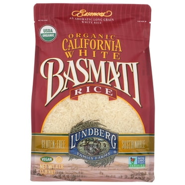 Lundberg Family Farms Eco-Farmed California White Basmati Rice, 25 Lb ...