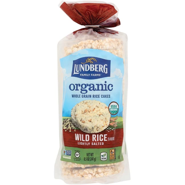 Lundberg Family Farms Rice Cake Wild Ls, 8.5 Oz - Walmart.com