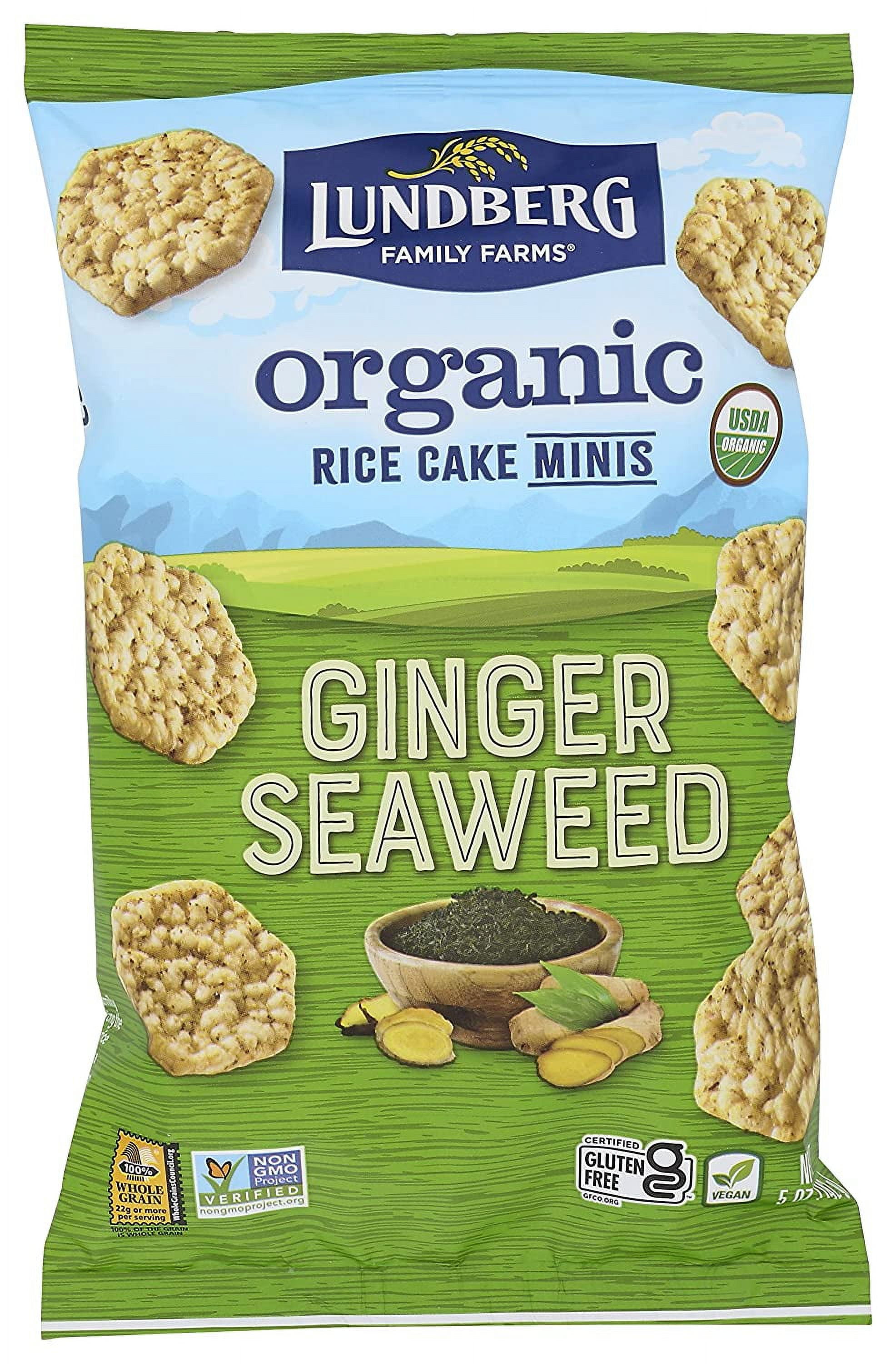 Lundberg Family Farms - Rice Ck Mini Ginger Swd - Case Of 6-5 Oz ...