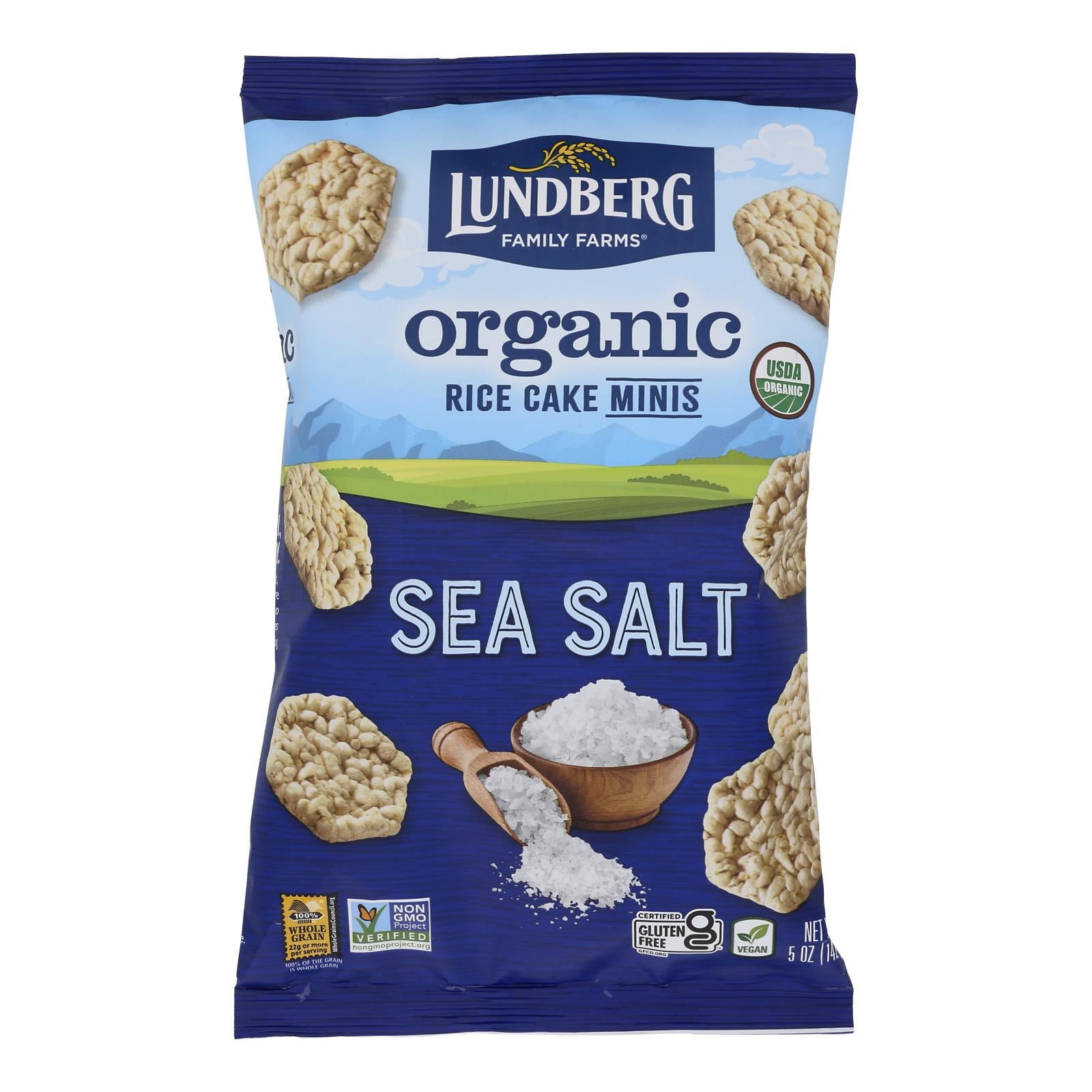 Lundberg Family Farms - Rice Ck Mini Sea Salt - Case of 6-5 OZ - Walmart.com