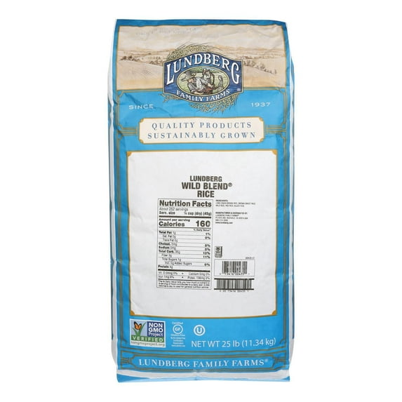 Lundberg Family Farms Wild Blend Whole Grain Brown Rice - Single Bulk ...