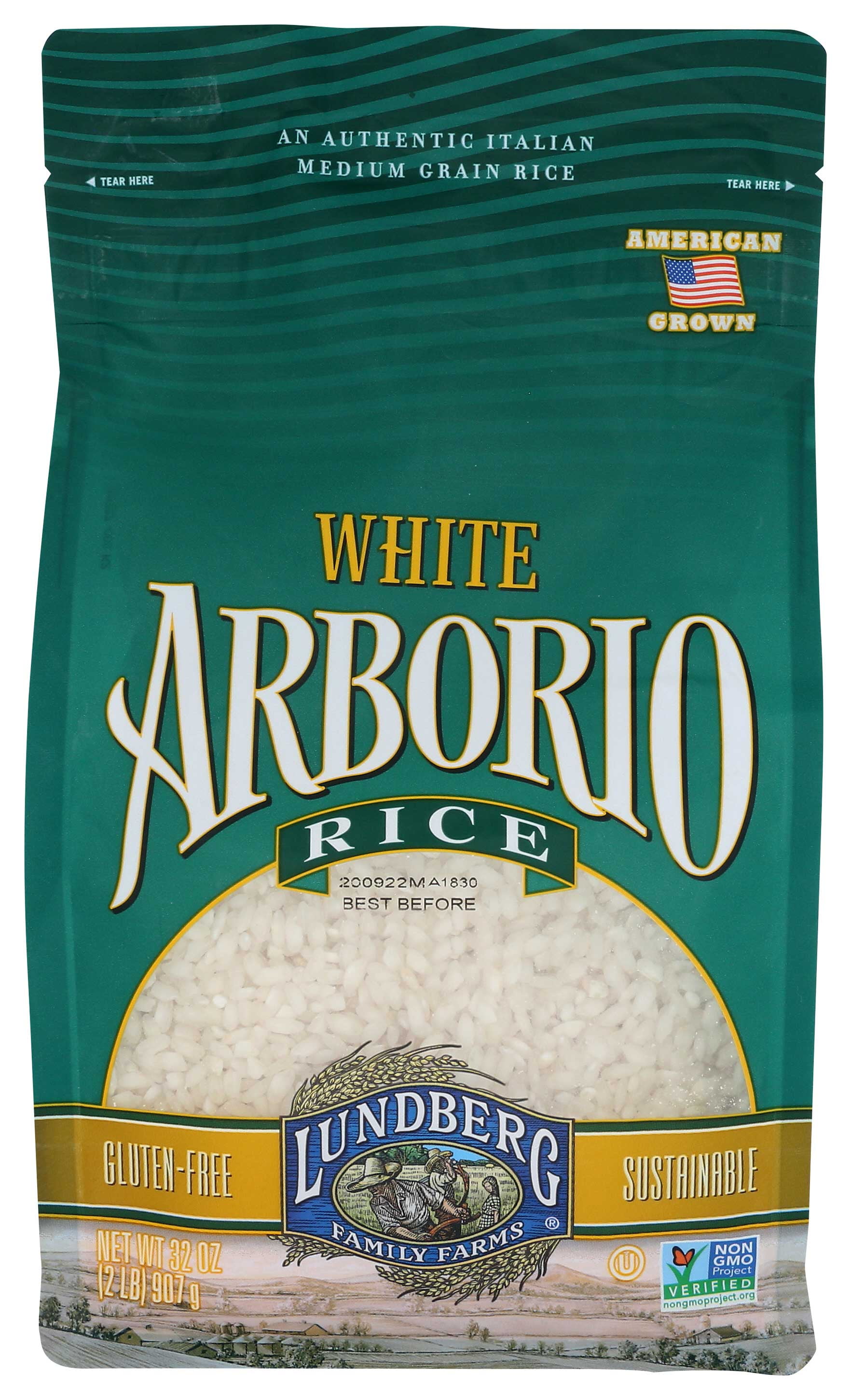 Lundberg Family Farms White Arborio Rice - Case Of 6 - 2 Lb. - Walmart.com