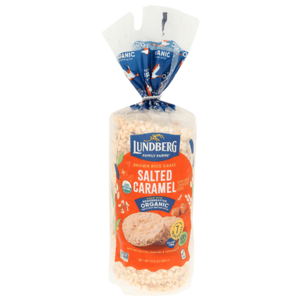 Lundberg Organic Salted Caramel Rice Cakes 11 oz - Pack of 5 - Walmart.com