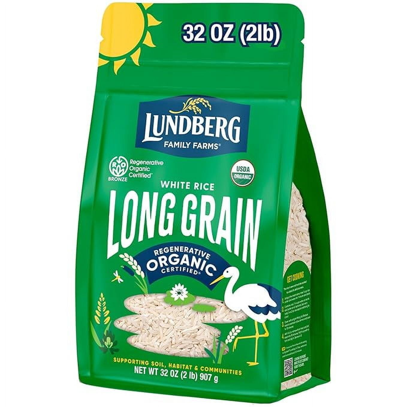 Lundberg White Rice, Regenerative Organic Certified – Non-Sticky ...