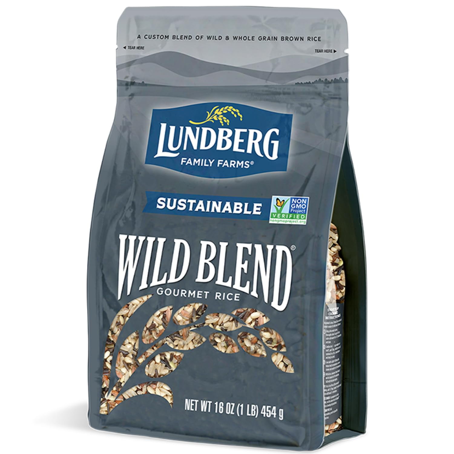 Lundberg Wild Blend Rice – Long-Grain Brown, Sweet Brown, Red & Black ...