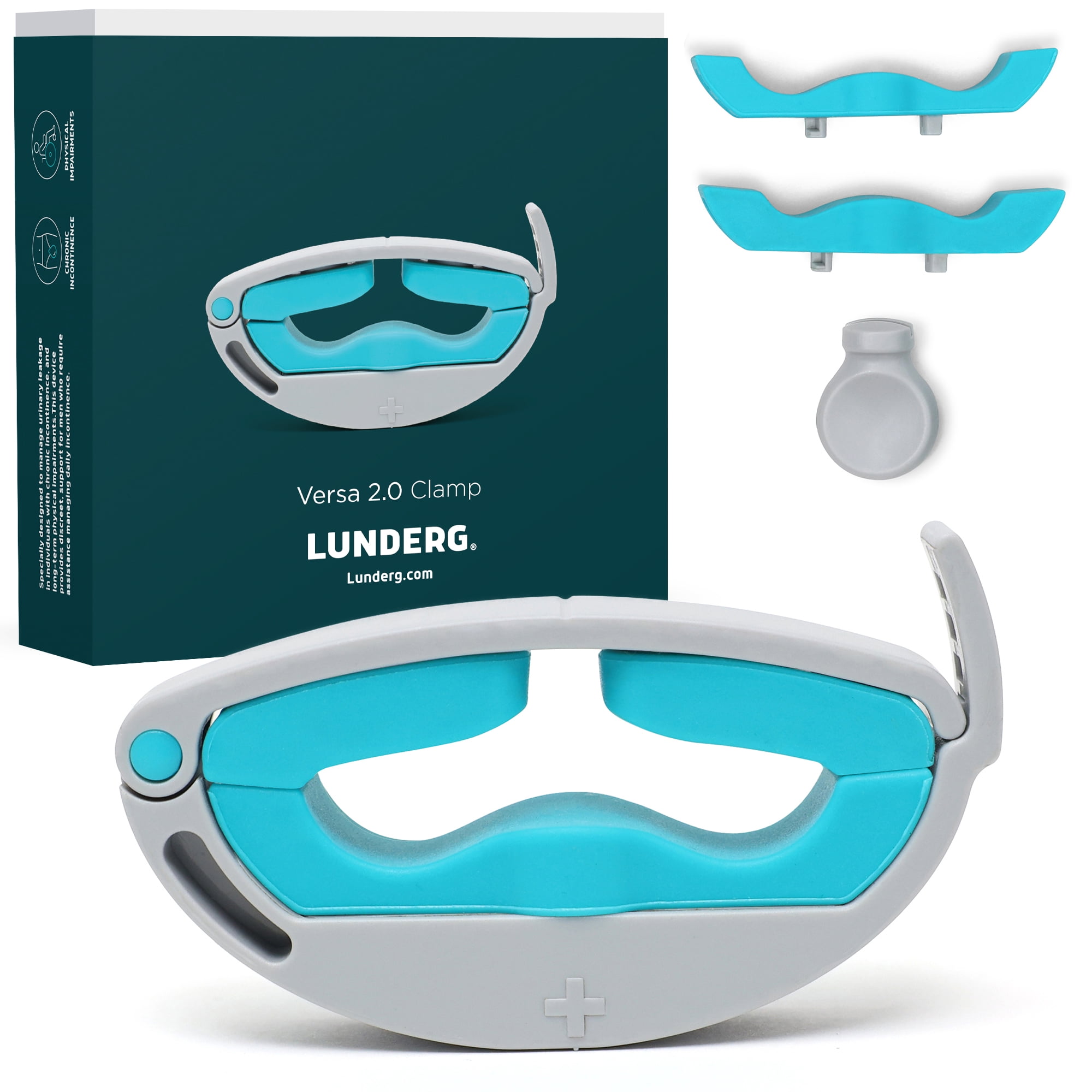 LUNDERG Versa Clamp 2.0 (2026 Upgrade) - Lightweight, Comfortable Male ...