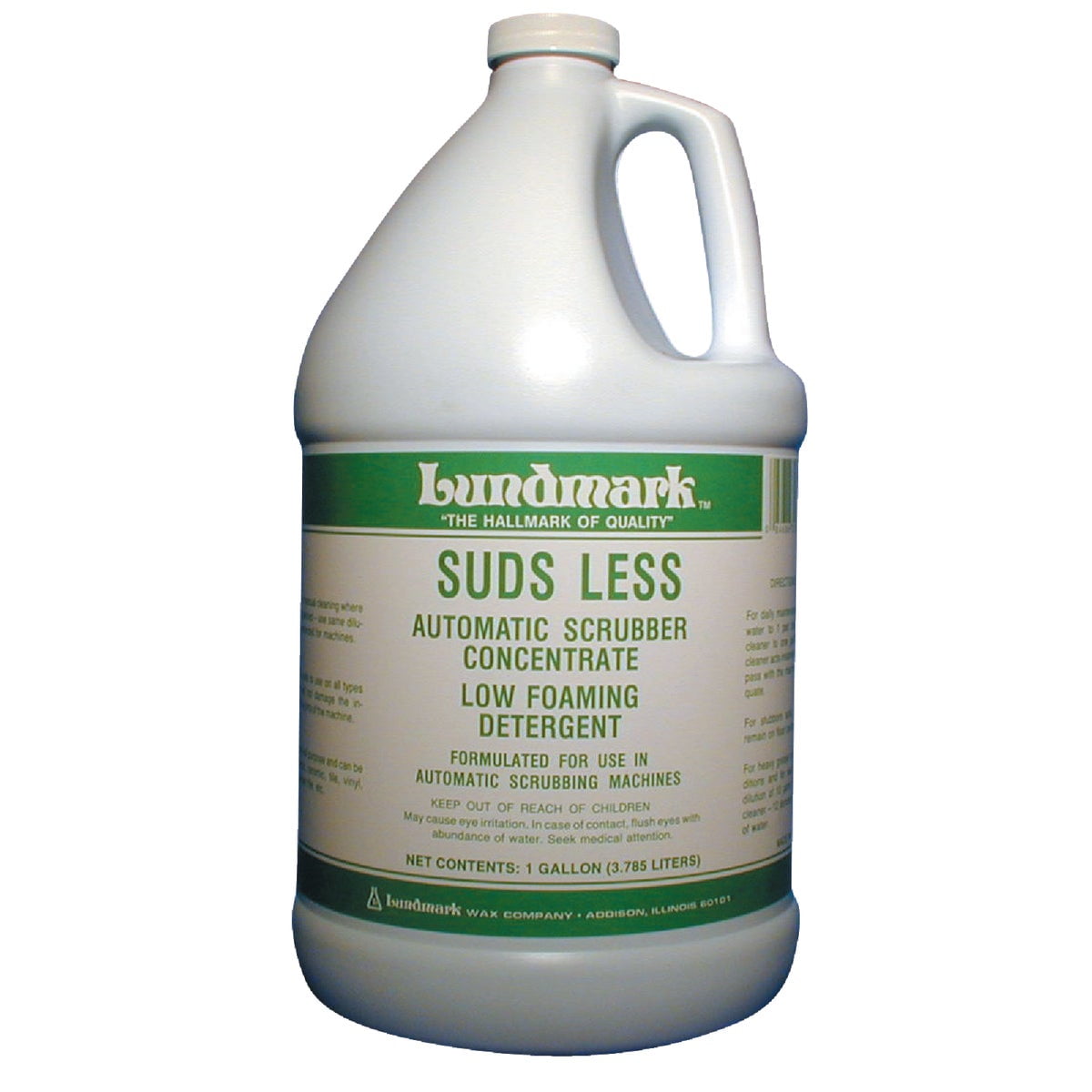 Lundmark 1 Gal. Suds Less Cleaner for Use in Automatic Scrubbing ...