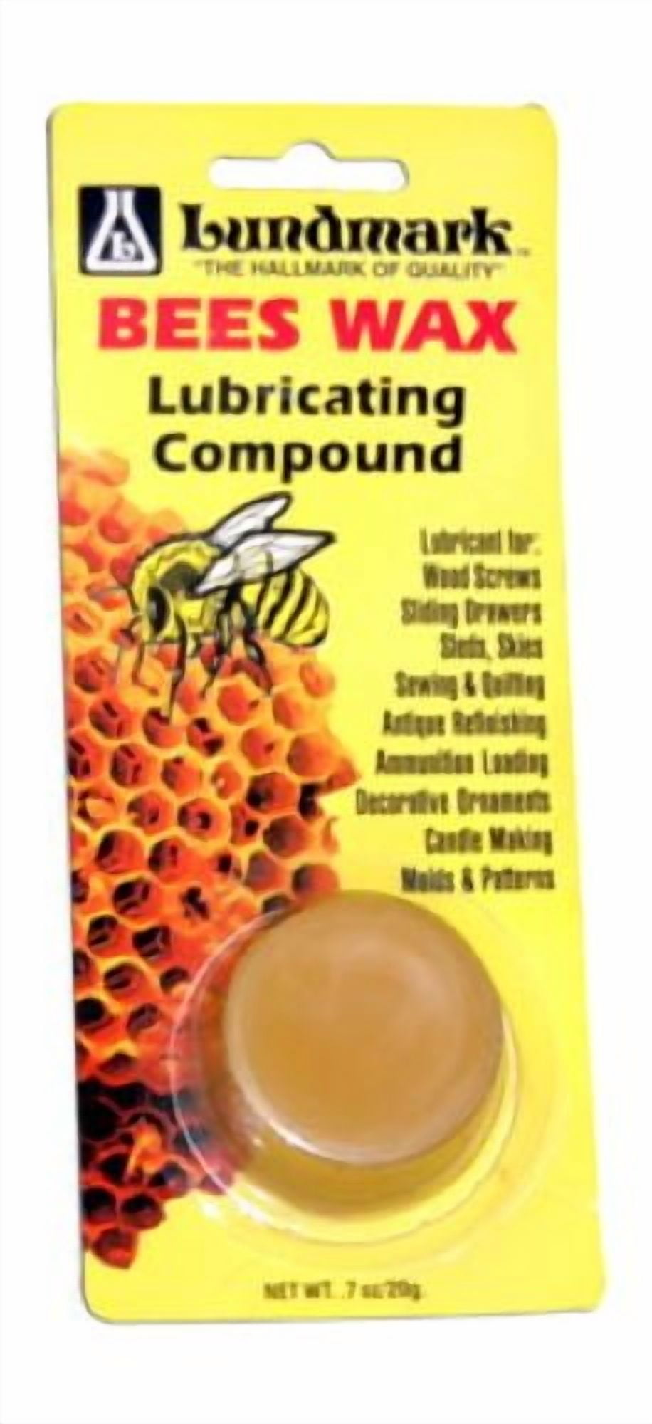 Lundmark 9105W.7 .7 oz Size Bees Wax Lubricating Compound - Walmart.com