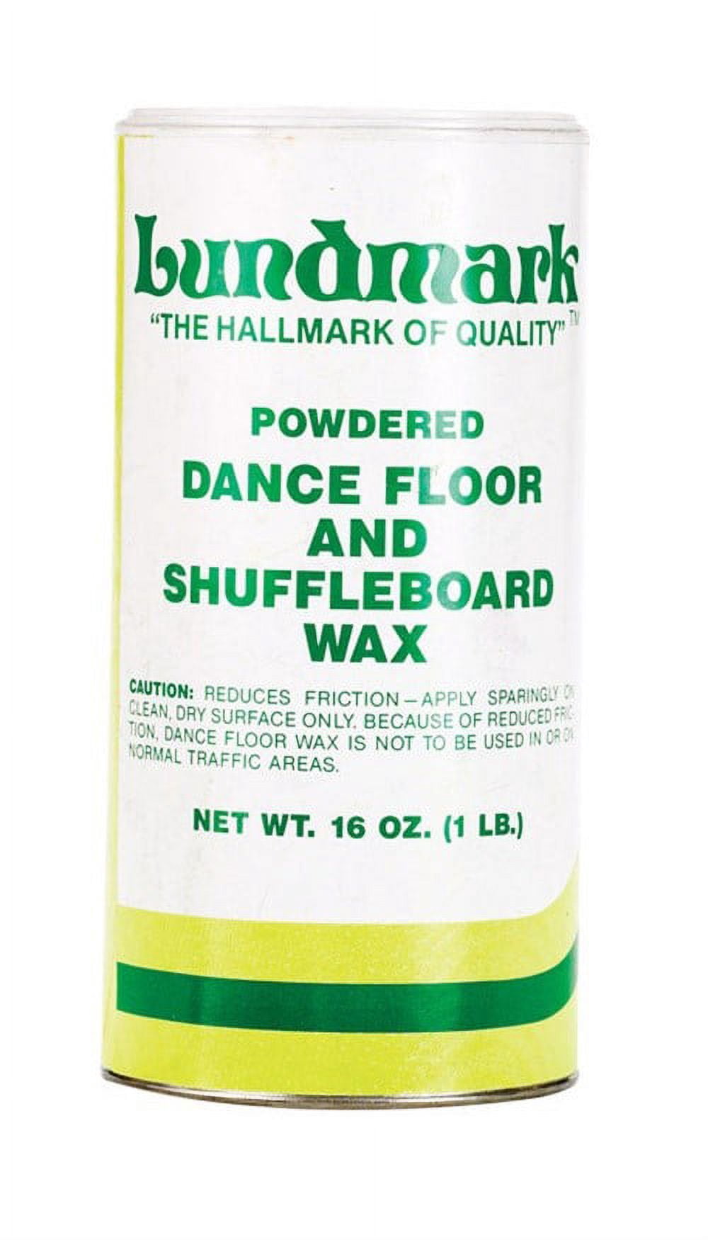 Lundmark Wax, Dance Floor Wax 12 x 1 lb, Shine Polish for Ballroom ...